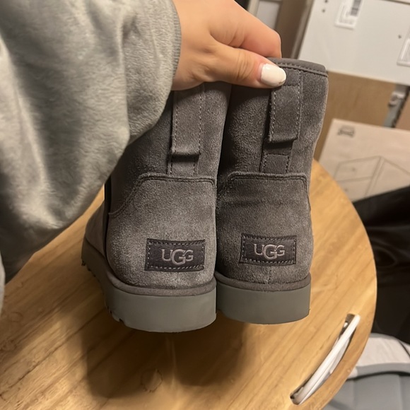 UGG | Shoes | New Grey Ugg Minis Size 85 | Poshmark